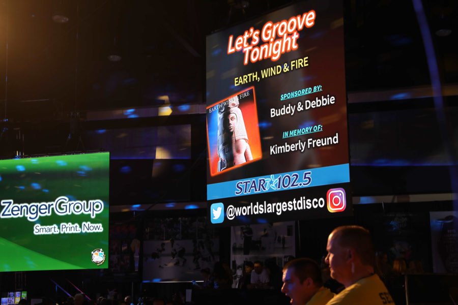 Song Sponsorship - World's Largest Disco